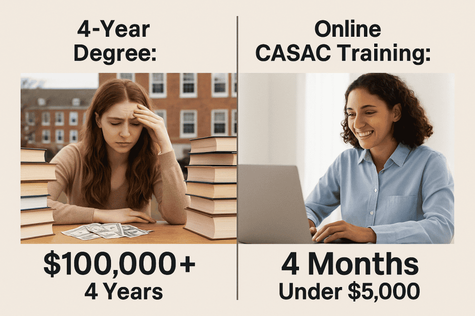 Online CASAC Training vs 4-Year Degree | New York CASAC